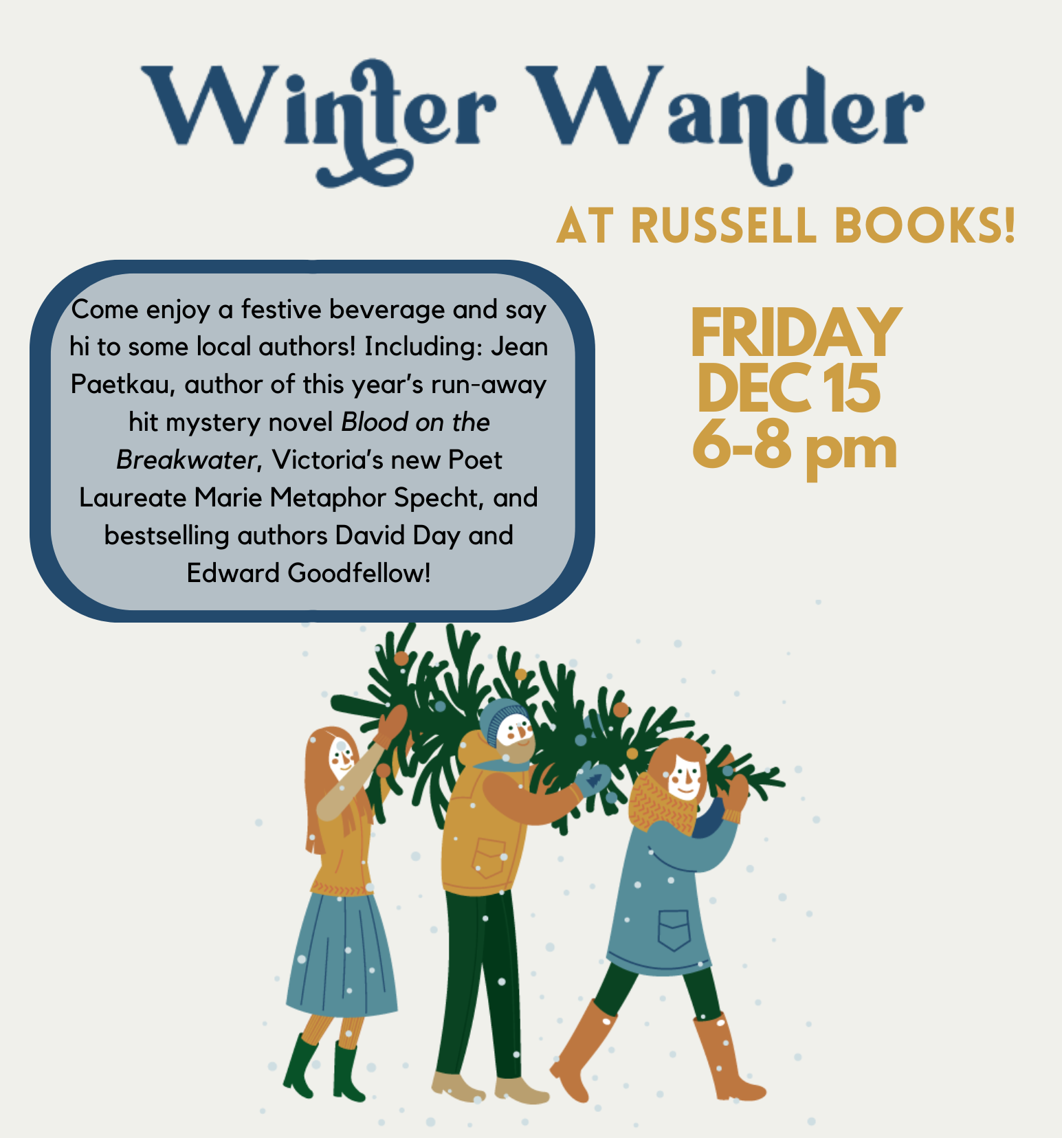 Winter Wander at Russell Books – Russell Books
