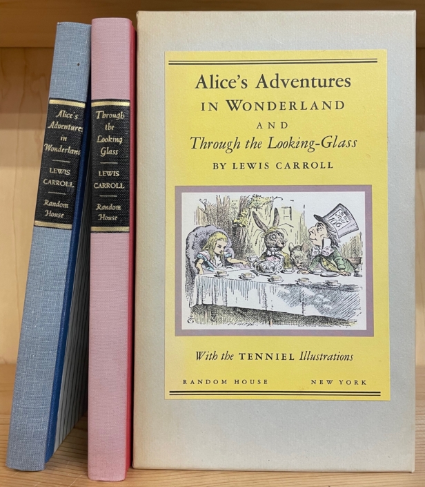 Alice in Wonderland Editions in Our Display Cases – Russell Books