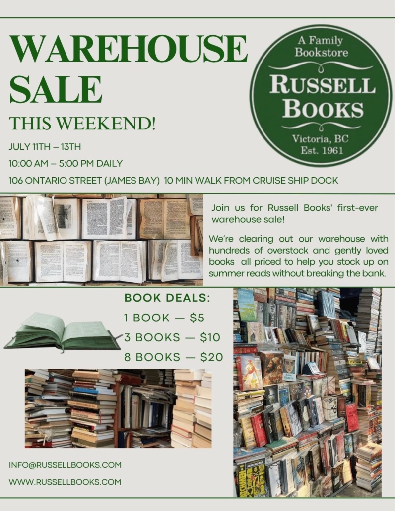 Russell Books – Used Books Victoria & Beyond